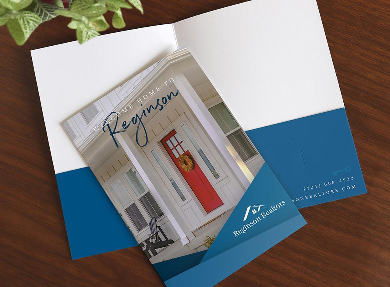 6x9 Custom Printed Presentation Folder | Easy Pocket Folders 6x9 Custom Printed Presentation Folder | Easy Pocket Folders