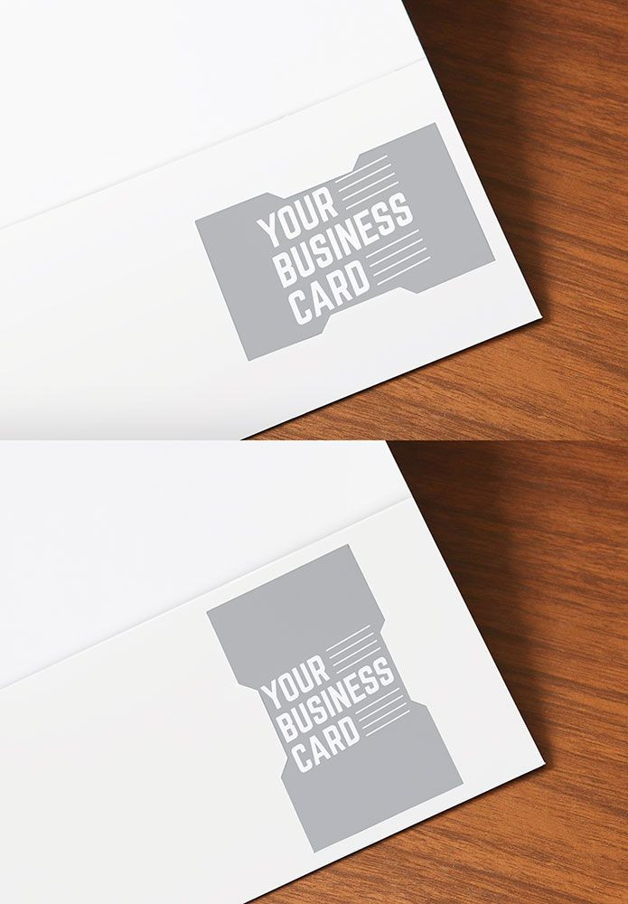 Stock Printed Pocket Folders, Just Add Your Logo! Easy Pocket Folders