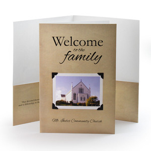 Welcome Folders for Churches, HR, New Residents | Easy Pocket Folders
