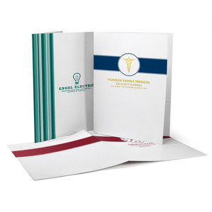 9" x 12" Folders With Your Logo | Easy Pocket Folders