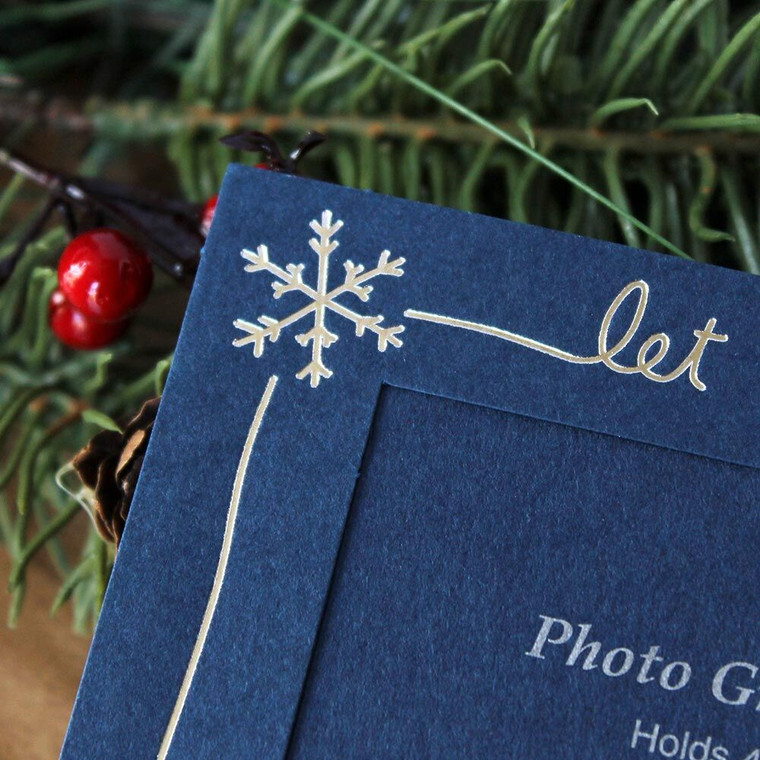 Let It Snow Photo Insert Christmas Cards, Personalized | Studio Style