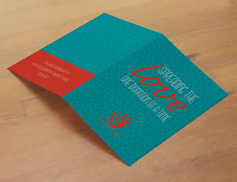 5x7 Folded Custom Printed Card, Event Invites | Studio Style