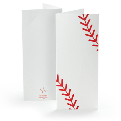 Baseball 2x6 Photo Booth Folder | Studio Style