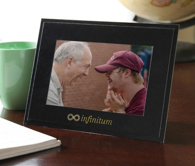 Personalized Black Cardboard Photo Frame | Studio Style