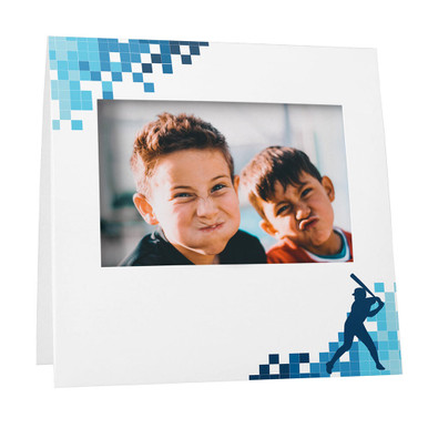 Baseball Player Instax Paper Frame | Studio Style