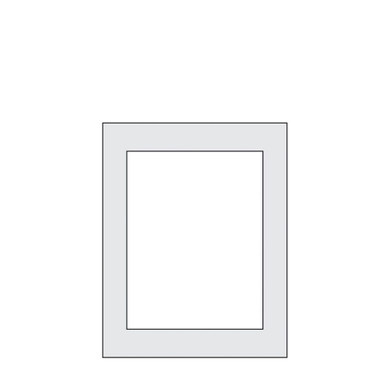 11x14 Mat to 8x11 Opening, Pre Cut Photo Mat | Studio Style