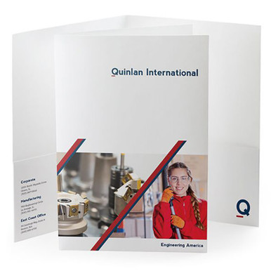 6x9 Custom Printed Presentation Folder | Easy Pocket Folders