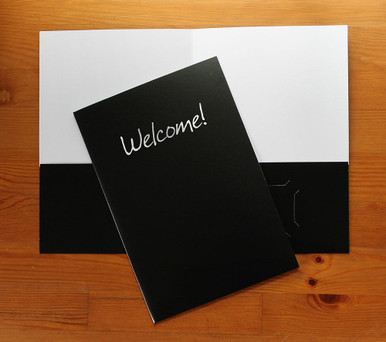 6x9 Welcome Folder for Churches, HR, Residents | Easy Pocket Folders