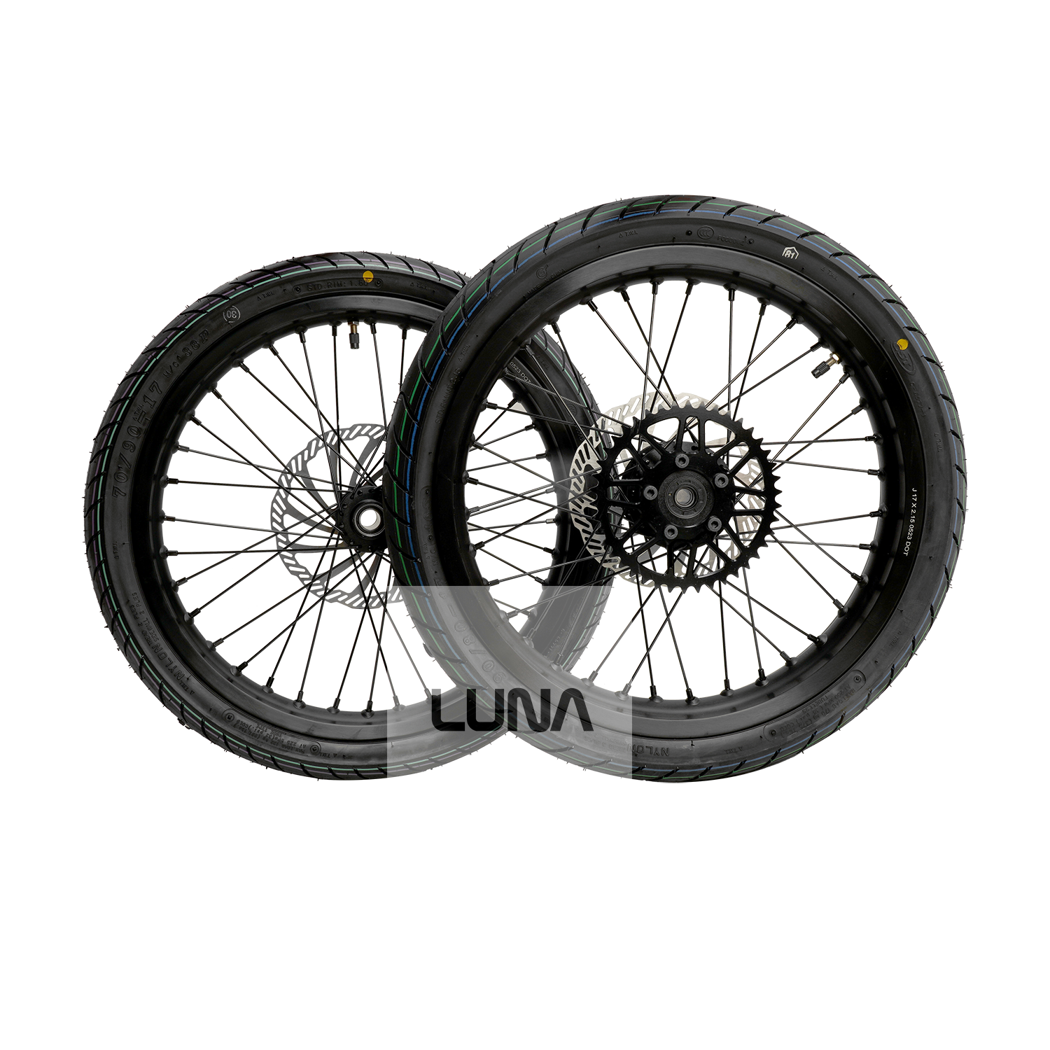 Super Moto Wheel Set for Surron - Luna Cycle
