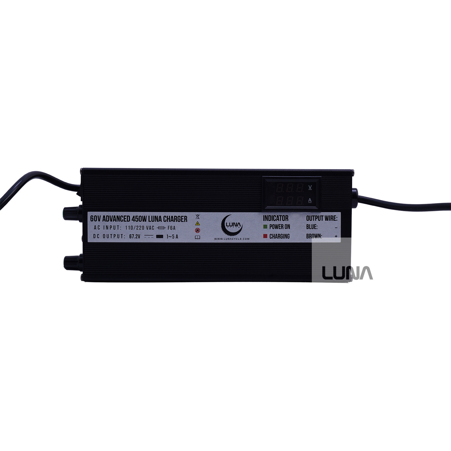 Luna Advanced X2.5 60 Volt Charger - Luna Cycle