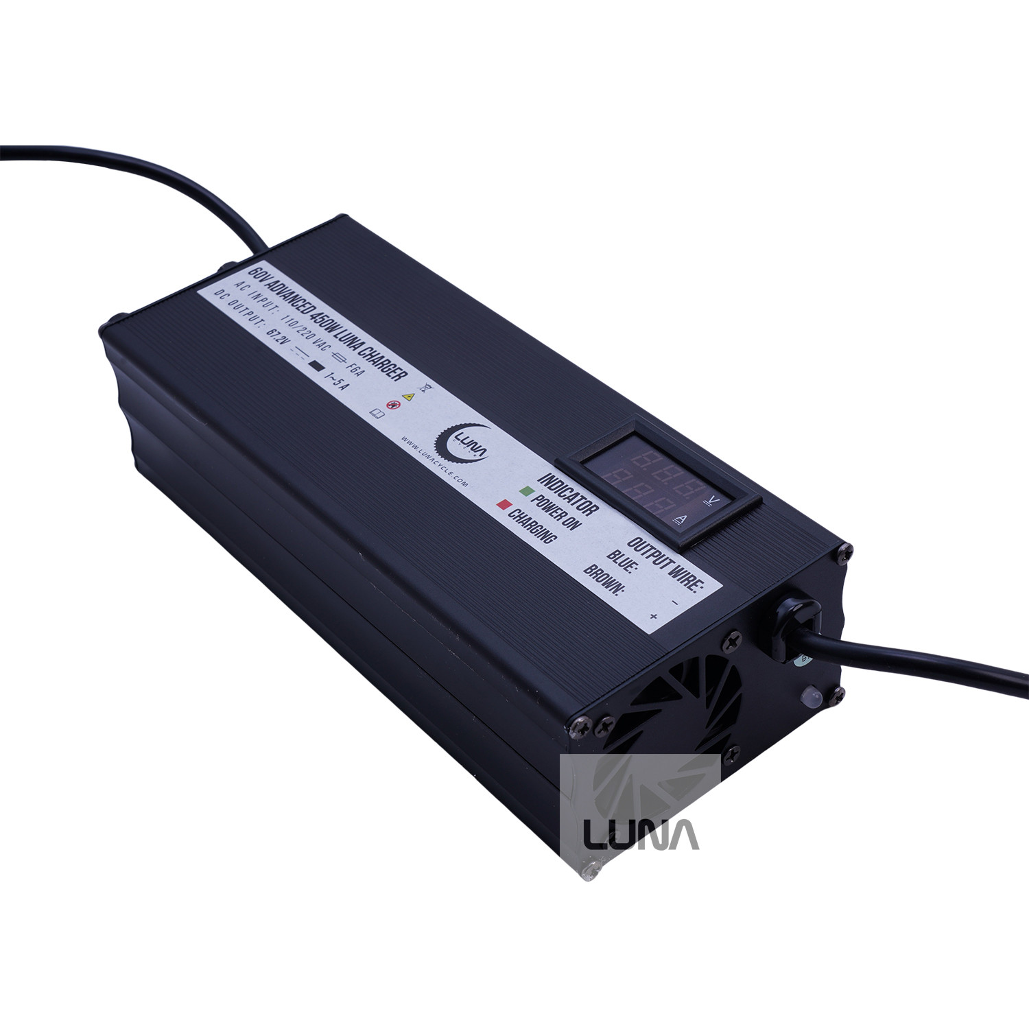 Luna Advanced X2.5 60 Volt Charger - Luna Cycle