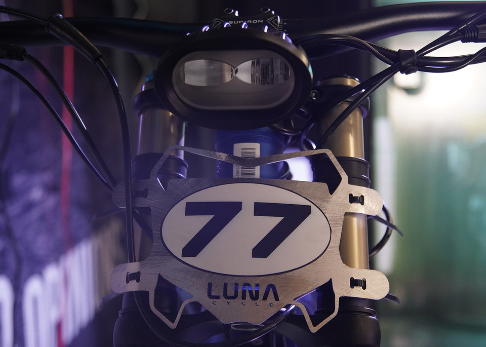 Luna Front Racing Plate for Surron MX - Luna Cycle