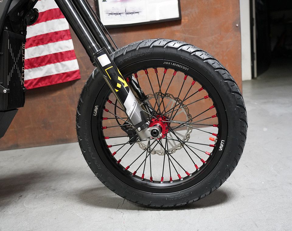 LUNA Deluxe 21 X 18" Complete Wheel Set Upgrade for Surron