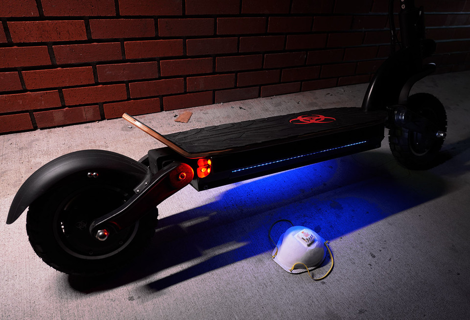 Prepare for the Apocalypse with our Mini-Escape Super Scooter - Luna Cycle