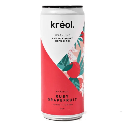 Kreol Ruby Grapefruit 330ml - Rawsters