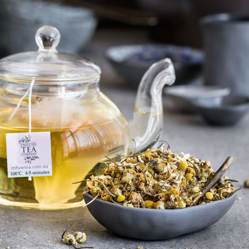 Organic Chamomile, Infuse Tea, 100 pouches - Rawsters