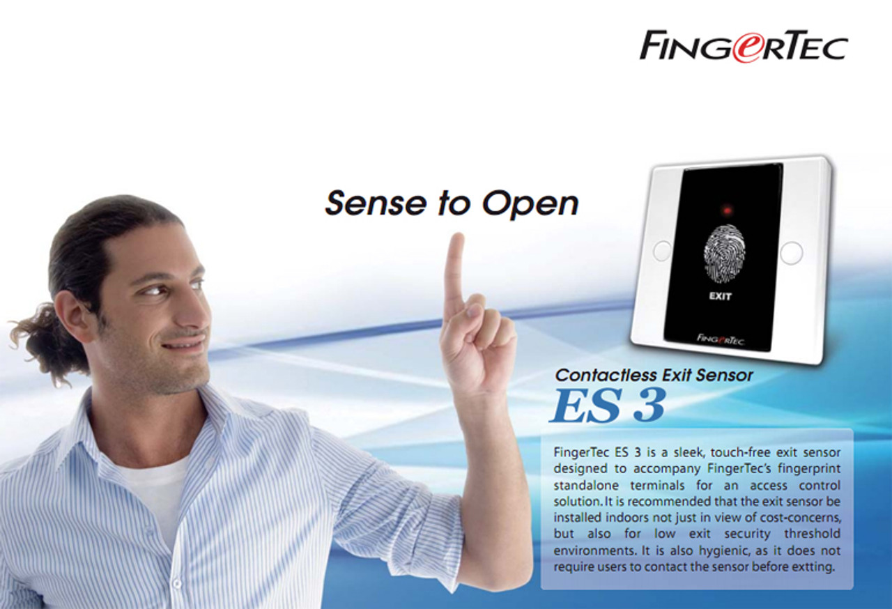 Fingertec Es 3 Contactless Exit Sensor