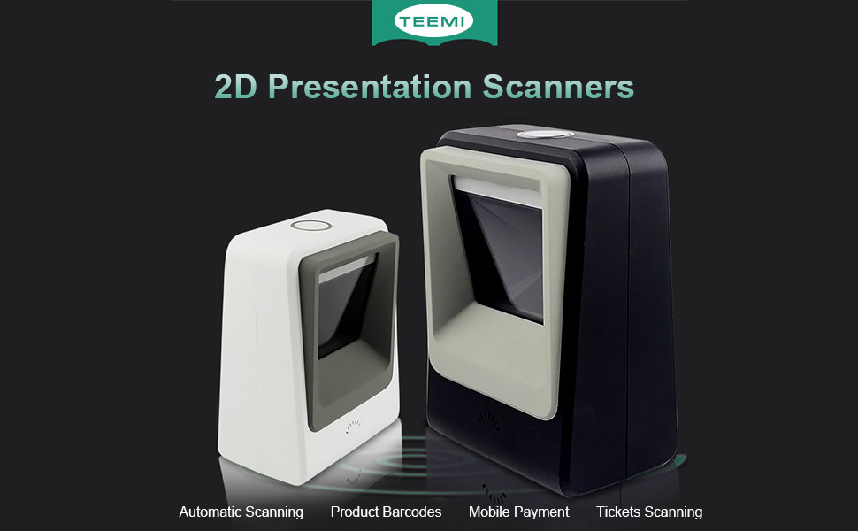 Tabletop 2D barcode Omnidirectional Laser Scanner