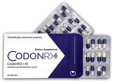 CodonRX | AI High Potency Probiotic Capsules for Dietary Management of ...