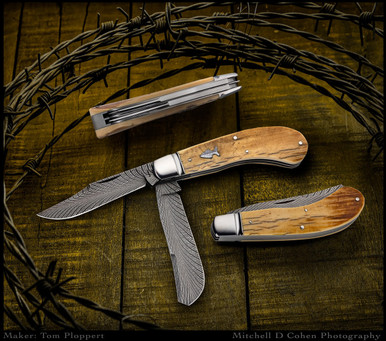 Ploppert, Tom, Ploppert, Tom - Saddlehorn Knife | Farina Fine Arts, The ...