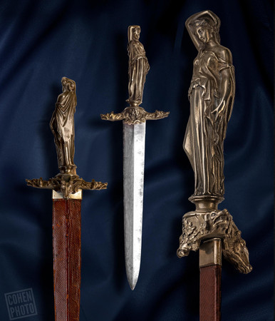 Romantic Daggers, Romantic Dagger with Lady Knife | Farina Fine Arts ...