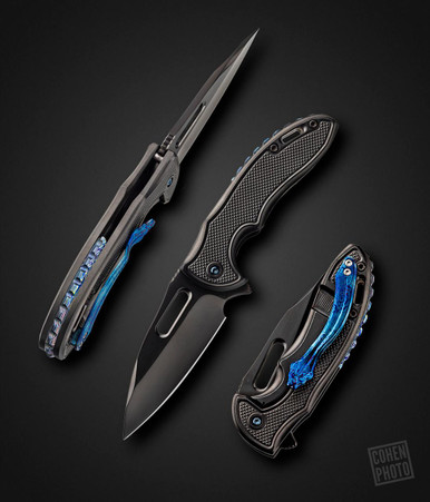 Lala, Rick, SENTRY DLC, Handmade Framelock Knife | Farina Fine Arts, The Collector's Source for ...