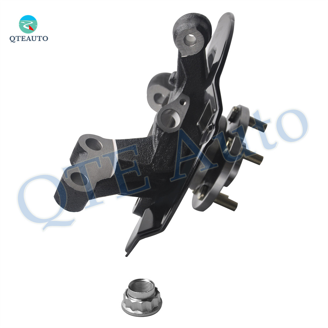 Front Left Suspension Steering Knuckle & Wheel Hub Bearing Assembly ...