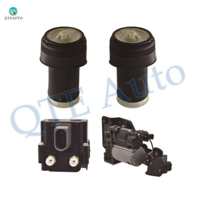 Set of 4 Air Suspension Solenoid Valve Block-Air Suspension Compressor ...