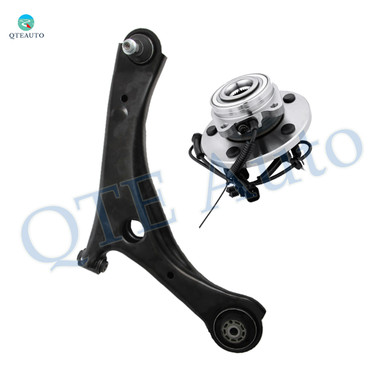 Front Right Lower Control Arm Ball Joint-Wheel Hub Bearing Assembly For ...