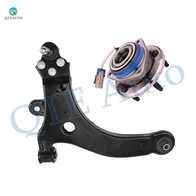 Front Left Lower Control Arm Ball Joint-Wheel Hub Bearing Assembly For ...