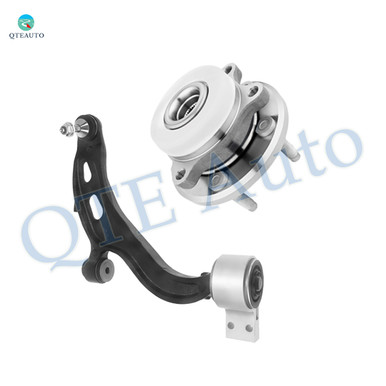 Front Left Lower Control Arm Ball Joint-Wheel Hub Bearing Assembly For ...