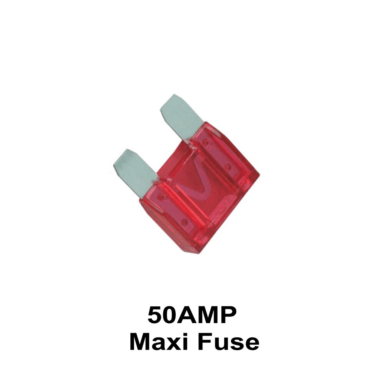 Buy 50AMP MAXI Blade Fuse | Boogey Lights