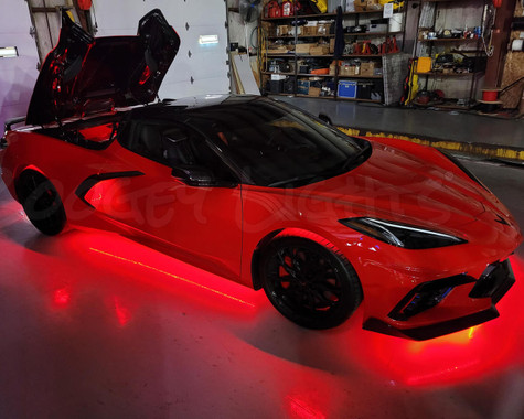 C8 Corvette Stingray Under Glow LED Light Kit - Boogey Lights