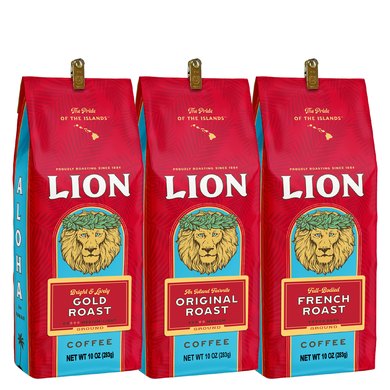 Classic Lion Coffee Blend Collection - Hawaii Coffee Company