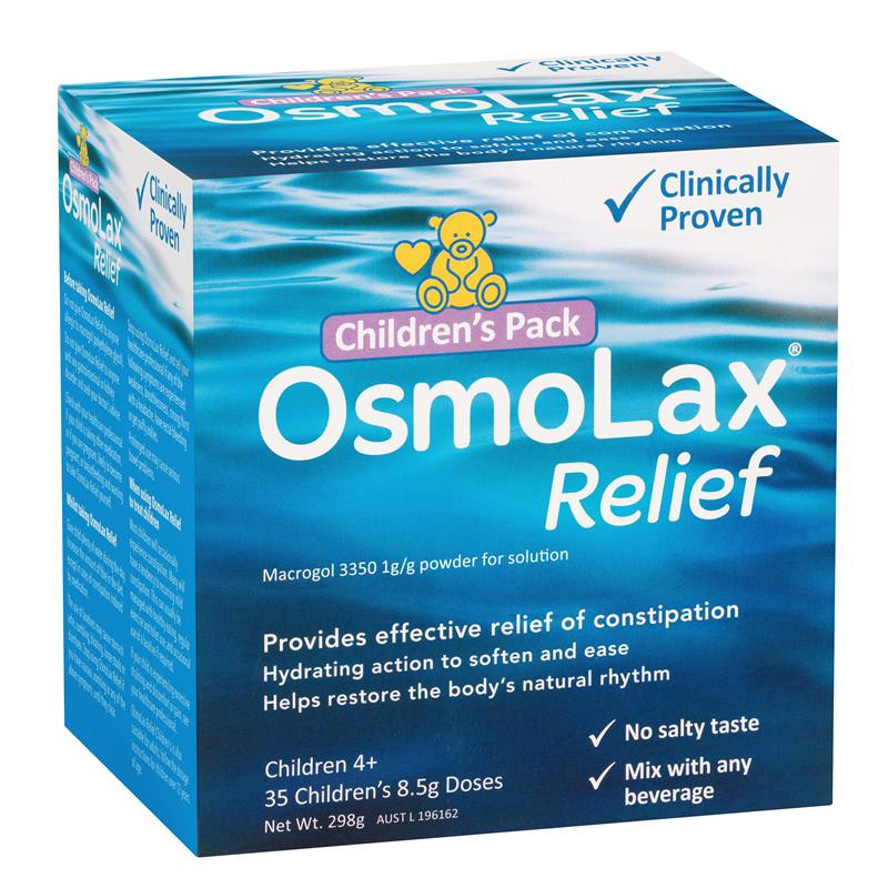 Shop OsmoLax Relief Children's Laxative Powder 35 Dose 298g