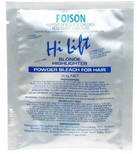 Shop Hi Lift Blonde Highlighter Powder Bleach Sachet (30g)