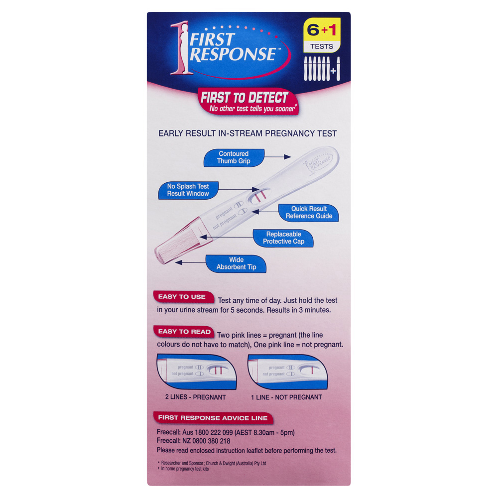 Shop Instream Pregnancy Test 7 Pack by First Response