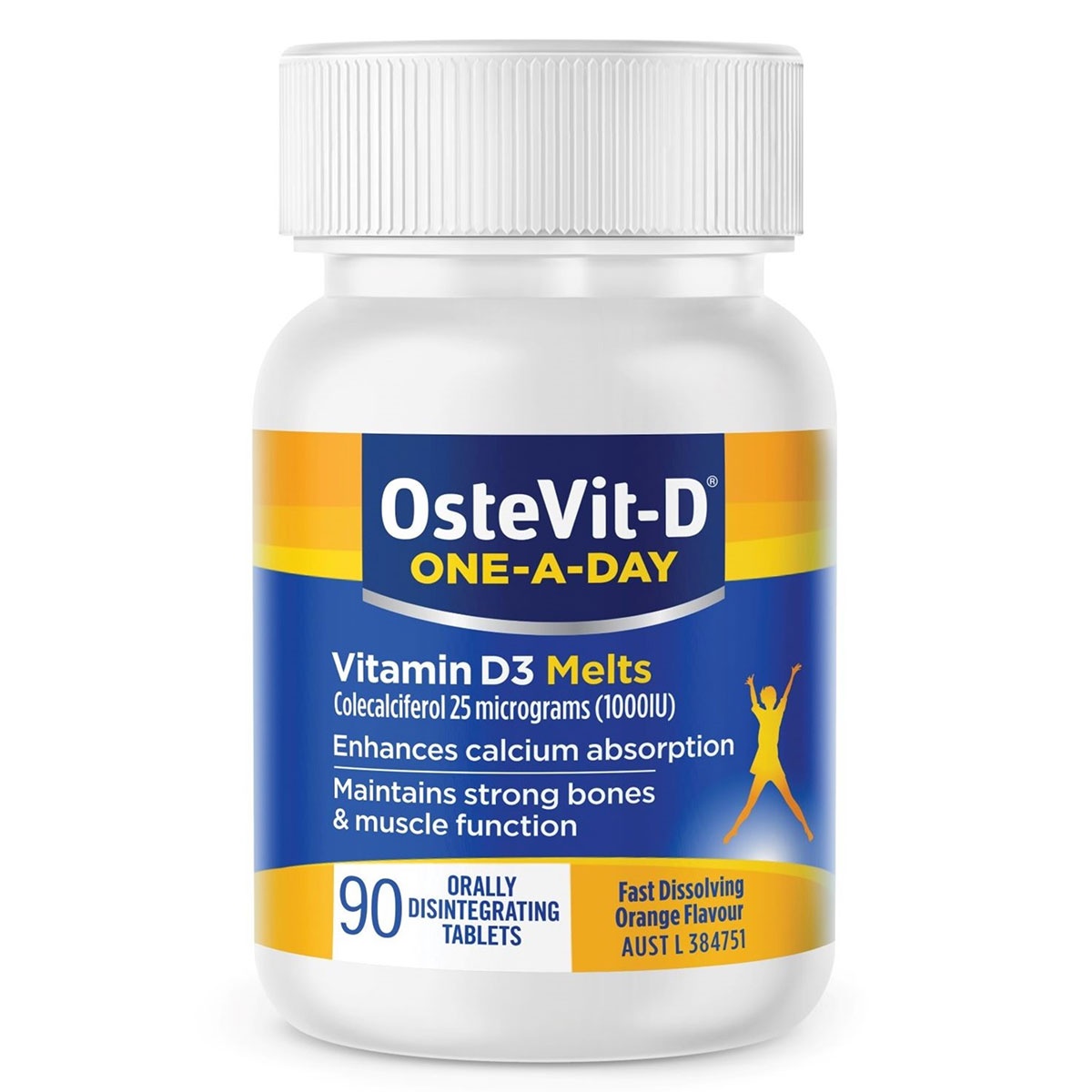 Shop OsteVit-D One-a-Day Vitamin D3 Melts 90 Tablets