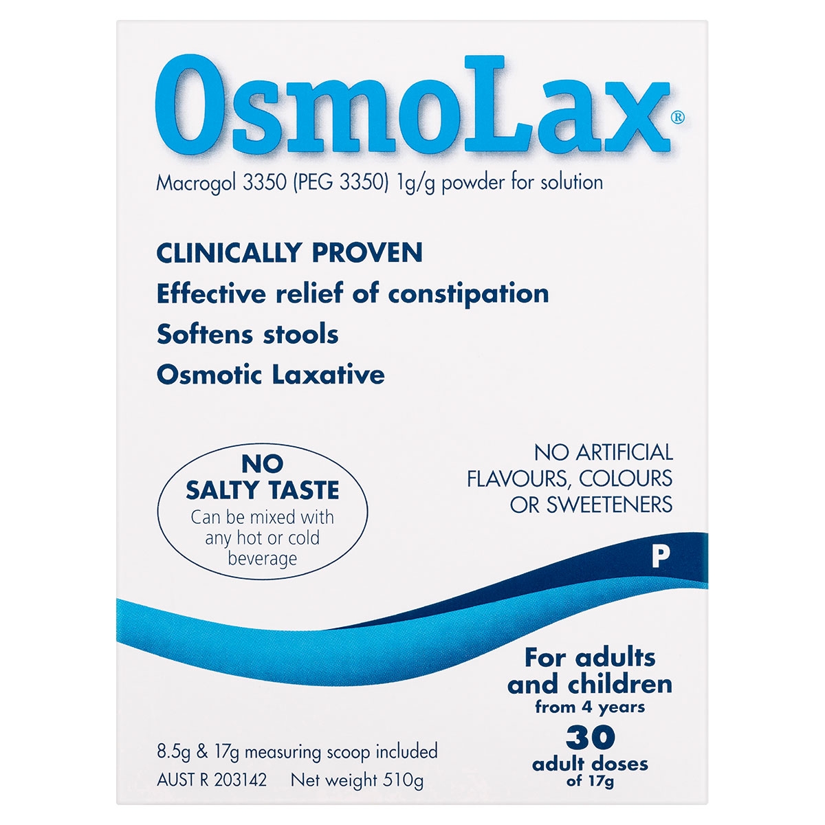 Shop OsmoLax Osmotic Laxative 30 Doses 510g