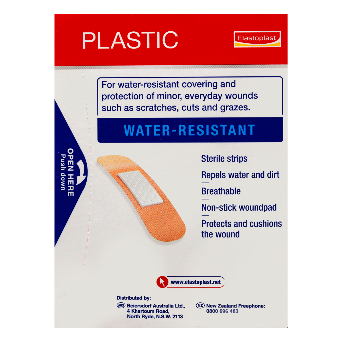Shop Elastoplast 45907 Plastic Strip Assorted 40 Pack