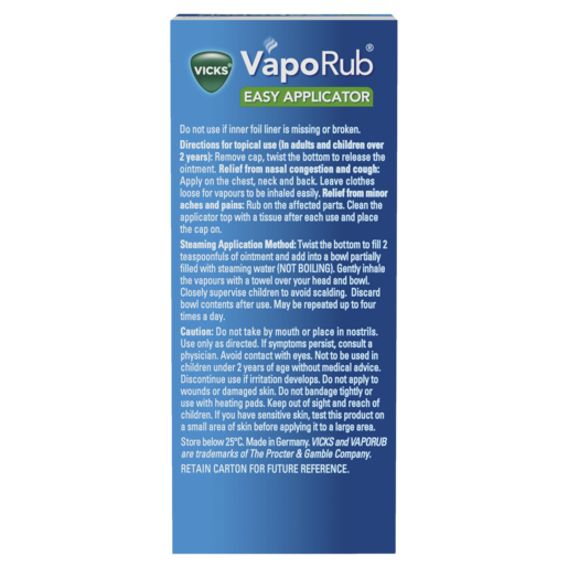 Shop Vicks VapoRub Easy Applicator 35g