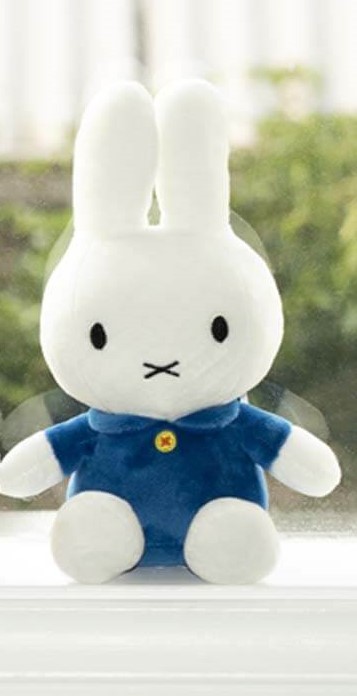 Shop Miffy Classic Plush Blue 20cm