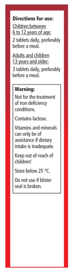 Shop Floradix Iron Plus Tablets 84 Pack