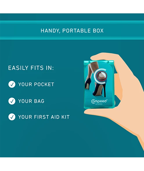 Shop COMPEED High Heel Blister Plasters 5 Pack