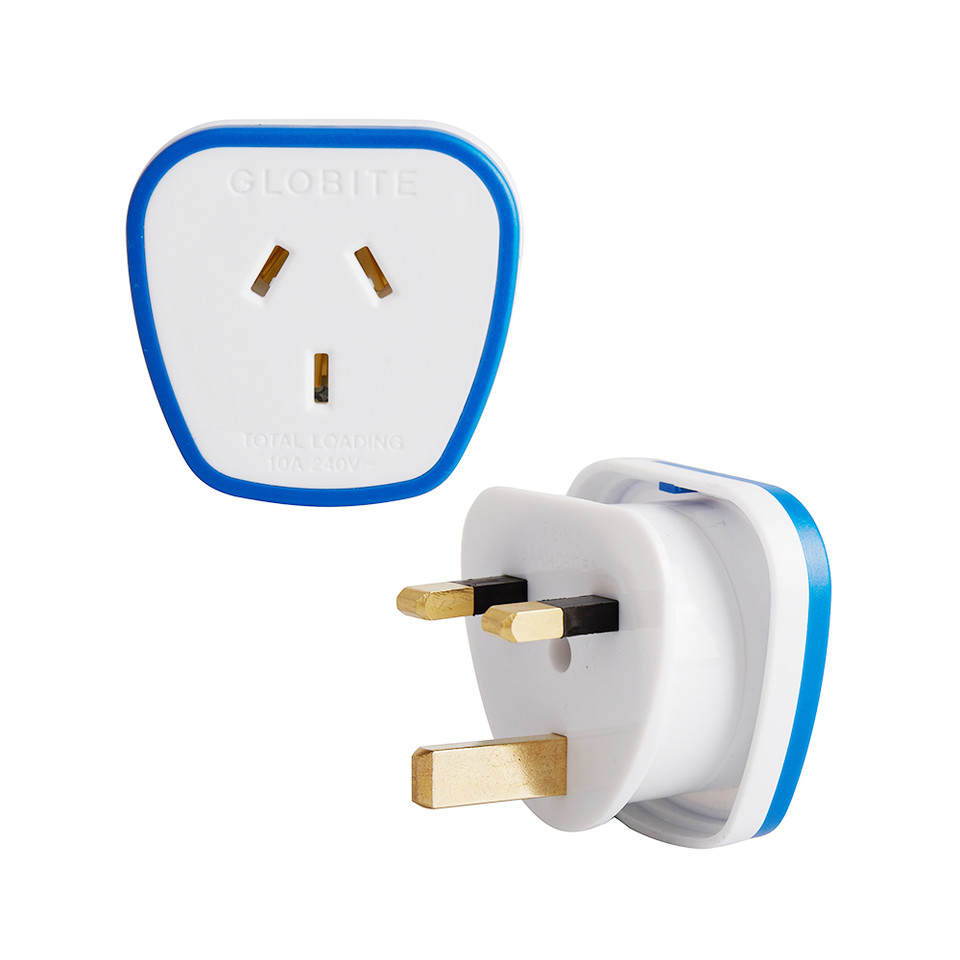Shop Globite Electrical Travel Adaptor Plug Australia and NZ -> UK