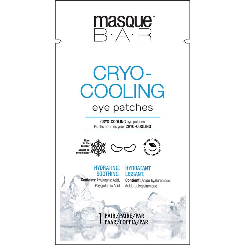Shop MasqueBAR Cryo-Cooling Under Eye Patches 5 Pack