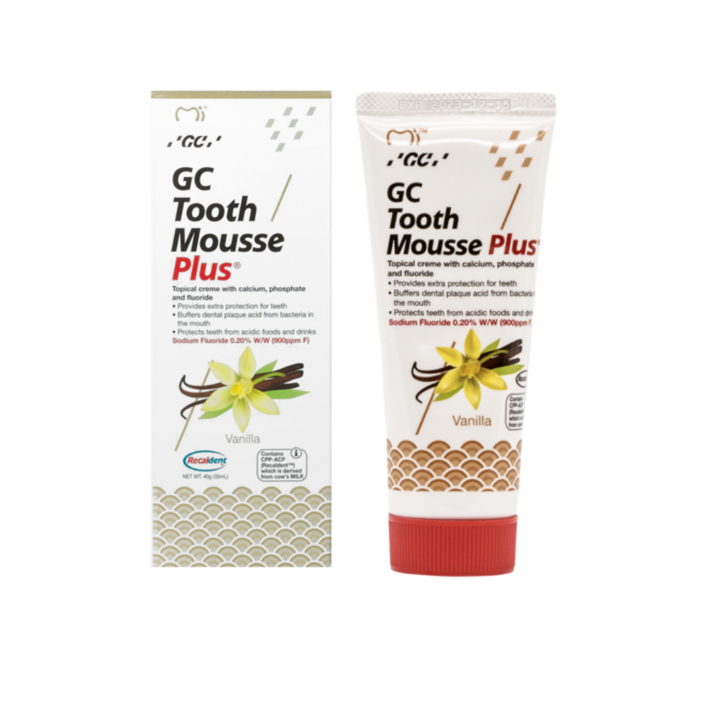 Shop GC Tooth Mousse Plus Vanilla 40g