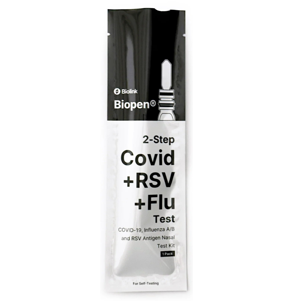 Shop Biolink BioPen 2-Step Covid/ Influenza A/B /RSV Antigen Nasal Self ...