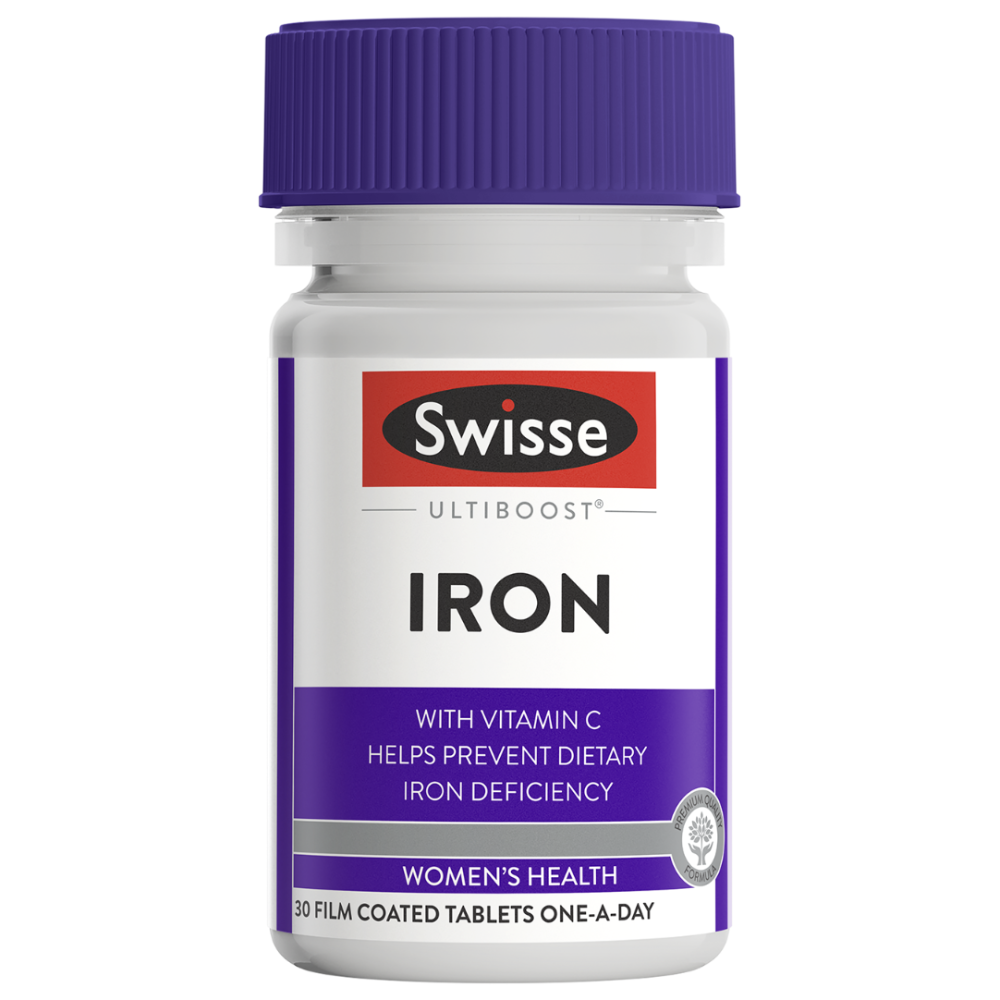 Shop Swisse Ultiboost Iron 30 Tablets