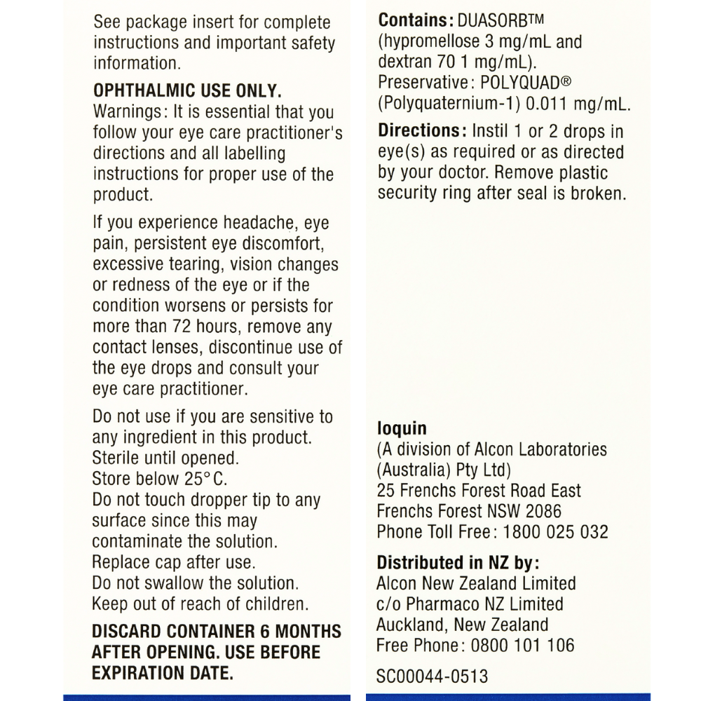 Order Now Poly Tears Lubricating Eye Drops for Soothing Relief for Dry ...